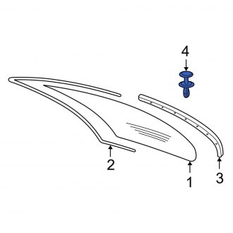 Mercedes C Class OEM Window Parts | Visors, Regulators — CARiD.com