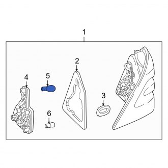 Mercedes Metris OEM Tail Lights | LED, Fiber Optic — CARiD.com
