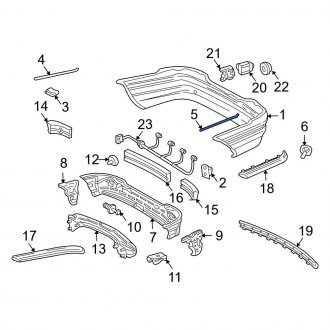 Mercedes C Class OEM Bumpers | Genuine Front & Rear Bumpers — CARiD.com