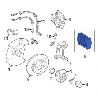 Mercedes SL Class OEM Brake Parts | Pads, Bleeders, Rotors — CARiD.com