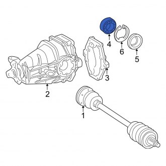 Mercedes SLK Class OEM Driveline & Axle Parts | Hubs, CV-Joints — CARiD.com