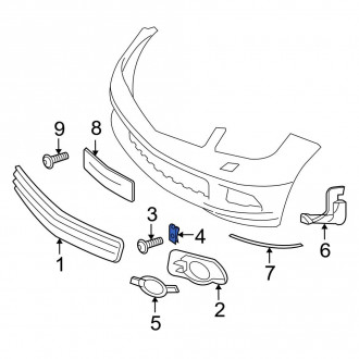 Mercedes GL Class OEM Grilles | Factory Billet & Mesh Grilles — CARiD.com