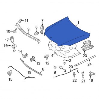 Mercedes-Benz OE™ Auto Body Hoods - CARiD.com