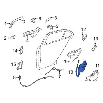 Mercedes GLK Class OEM Doors & Parts | Shells, Panels, Armrests — CARiD.com