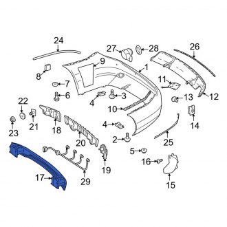 Mercedes C Class OEM Bumpers | Genuine Front & Rear Bumpers — CARiD.com