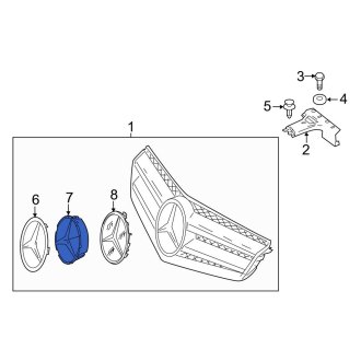 Mercedes C Class OEM Grilles | Factory Billet & Mesh Grilles — CARiD.com