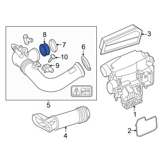 Mercedes OEM Air Intake Parts - Filters, Manifolds | CARiD