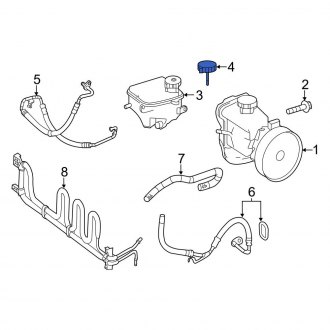 Mercedes Sprinter Power Steering Reservoirs | Caps, Seals — CARiD.com