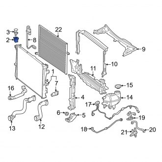 Mercedes Metris OEM Engine Cooling Parts | Radiators, Fans — CARiD.com