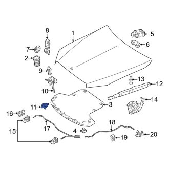 Mercedes GLS Class Hood Locks & Hood Latches — CARiD.com
