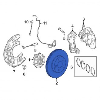 Mercedes C Class OEM Brake Parts | Pads, Bleeders, Rotors — CARiD.com