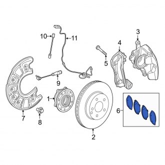 Mercedes C Class OEM Brake Parts | Pads, Bleeders, Rotors — CARiD.com