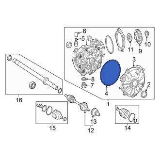 Mercedes Axle Assemblies - Front & Rear | CARiD