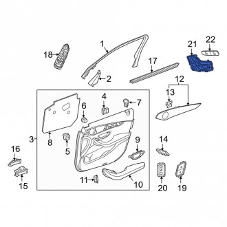 Mercedes GLA Class OEM Interior Components — CARiD.com