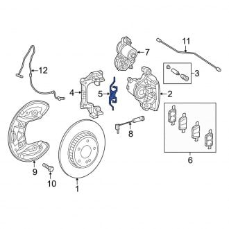 Mercedes C Class OEM Brake Parts - Pads, Bleeders, Rotors | CARiD