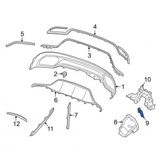 Mercedes R Class OEM Bumpers | Genuine Front & Rear Bumpers — CARiD.com