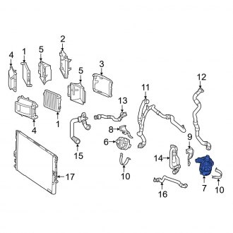 Mercedes CLA Class OEM Engine Cooling Parts | Radiators, Fans — CARiD.com
