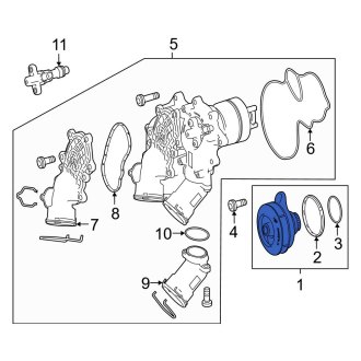 Mercedes G Class OEM Engine Cooling Parts | Radiators, Fans — CARiD.com