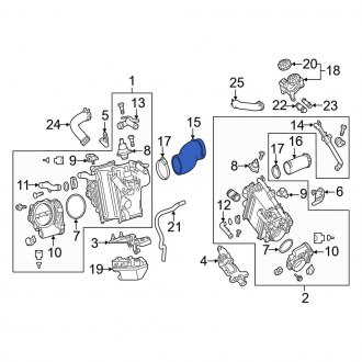 Mercedes AMG GT Turbocharger Pipes, Hoses & Clamps — CARiD.com