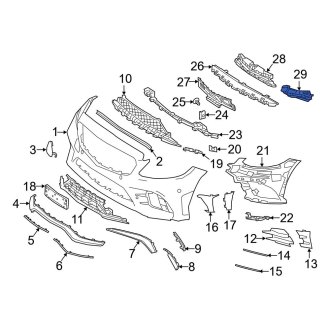 Mercedes AMG GT Bumper Reinforcements & Energy Absorbers – CARiD.com