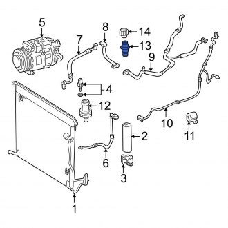 Mercedes GL Class OEM A/C & Heating Parts | Systems, Compressors ...