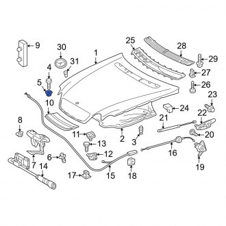 Mercedes G Class OEM Roofs & Parts | Panels, Drip Rails — CARiD.com
