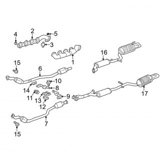 Mercedes OEM Exhaust Parts - Systems, Tips, Pipes, Manifolds | CARiD
