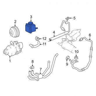 Mercedes CL Class Power Steering Reservoirs | Caps, Dipsticks — CARiD.com