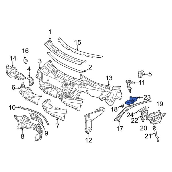 Mercedes-Benz OE 2118701310 - Ambient Light Sensor