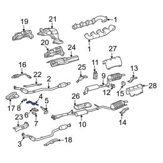 Mercedes E Class OEM Exhaust Parts | Systems, Tips, Pipes — CARiD.com