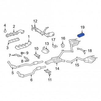 Mercedes S Class OEM Exhaust Parts | Systems, Tips, Pipes — CARiD.com