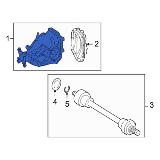 Mercedes CL Class Axle Assemblies | Front & Rear — CARiD.com