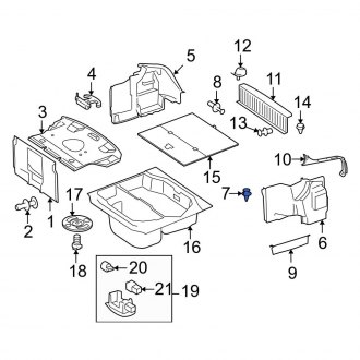 Mercedes GLS Class Interior Brackets & Hardware — CARiD.com