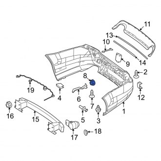 Mercedes M Class Fender Support Braces & Hardware — CARiD.com