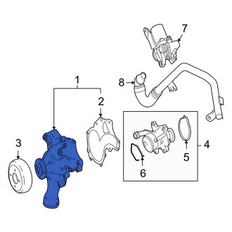 Mercedes R Class OEM Engine Cooling Parts | Radiators, Fans — CARiD.com