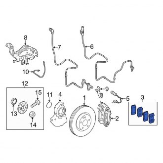 Mercedes OEM Brake Parts | Pads, Bleeders, Rotors, Lines — CARiD.com