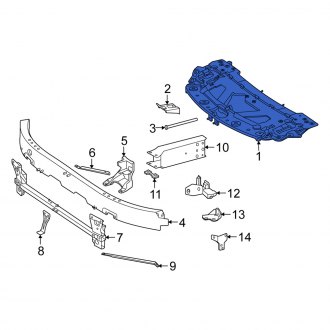 Mercedes SL Class Radiator Supports — CARiD.com