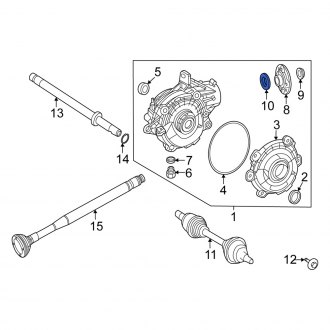 Mercedes S Class Replacement Driveshaft Slip Yokes — CARiD.com