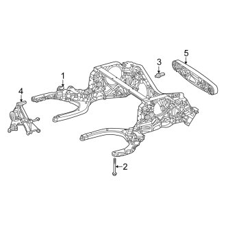 2022 Mercedes SL Class Chassis Frames & Rails - CARiD.com