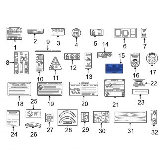 Mercedes GLB Class OEM Interior Parts | Audio, Floor Mats — CARiD.com