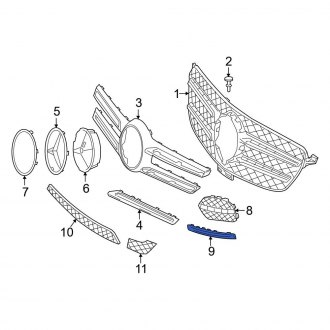 Mercedes OEM Bumpers | Genuine Front & Rear Bumpers — CARiD.com