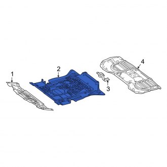 Mercedes GL Class Header Panel Brackets & Hardware — CARiD.com
