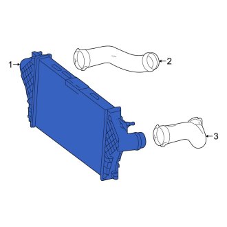 Mercedes GLE Class Intercoolers | Air To Water, Front Mount — CARiD.com