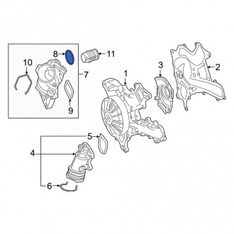 Mercedes GLC Class Thermostat Housings, Filler Necks — CARiD.com