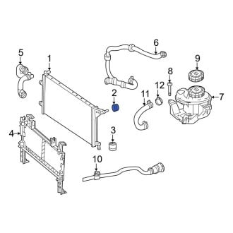 Mercedes GLE Class OEM Engine Cooling Parts | Radiators, Fans — CARiD.com