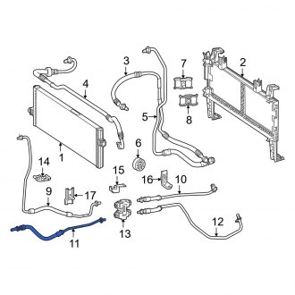 Mercedes GLS Class OEM Transmission Parts | Coolers, Flywheels — CARiD.com