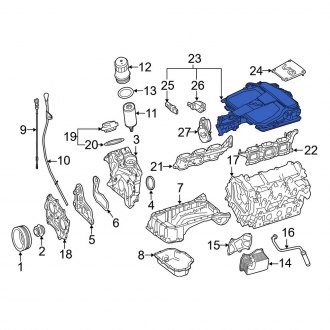 Mercedes GLK Class OEM Air Intake Parts | Filters, Manifolds — CARiD.com