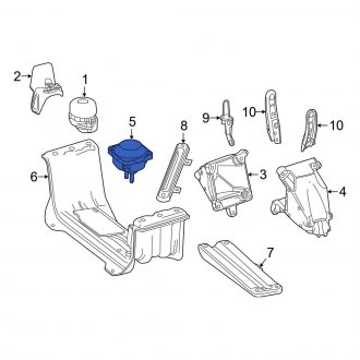 Mercedes GLE Class OEM Transmission Parts | Coolers, Flywheels — CARiD.com