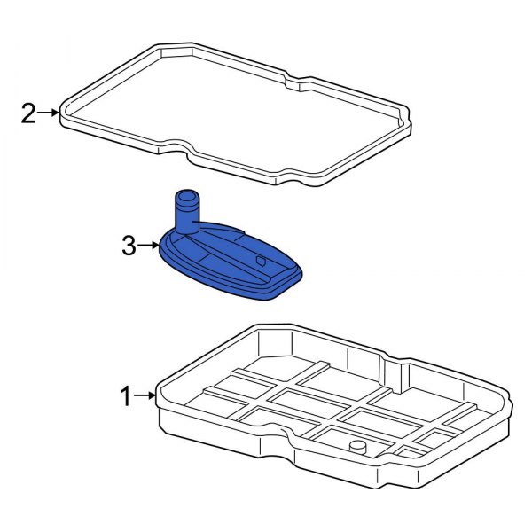 Mercedes-Benz OE 2122770295 - Transmission Oil Filter