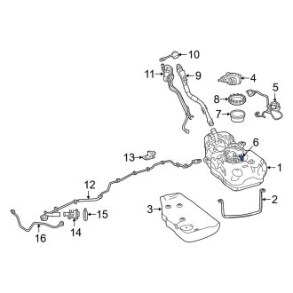 Mercedes GLE Class OEM Fuel System Parts | Pumps, Lines — CARiD.com